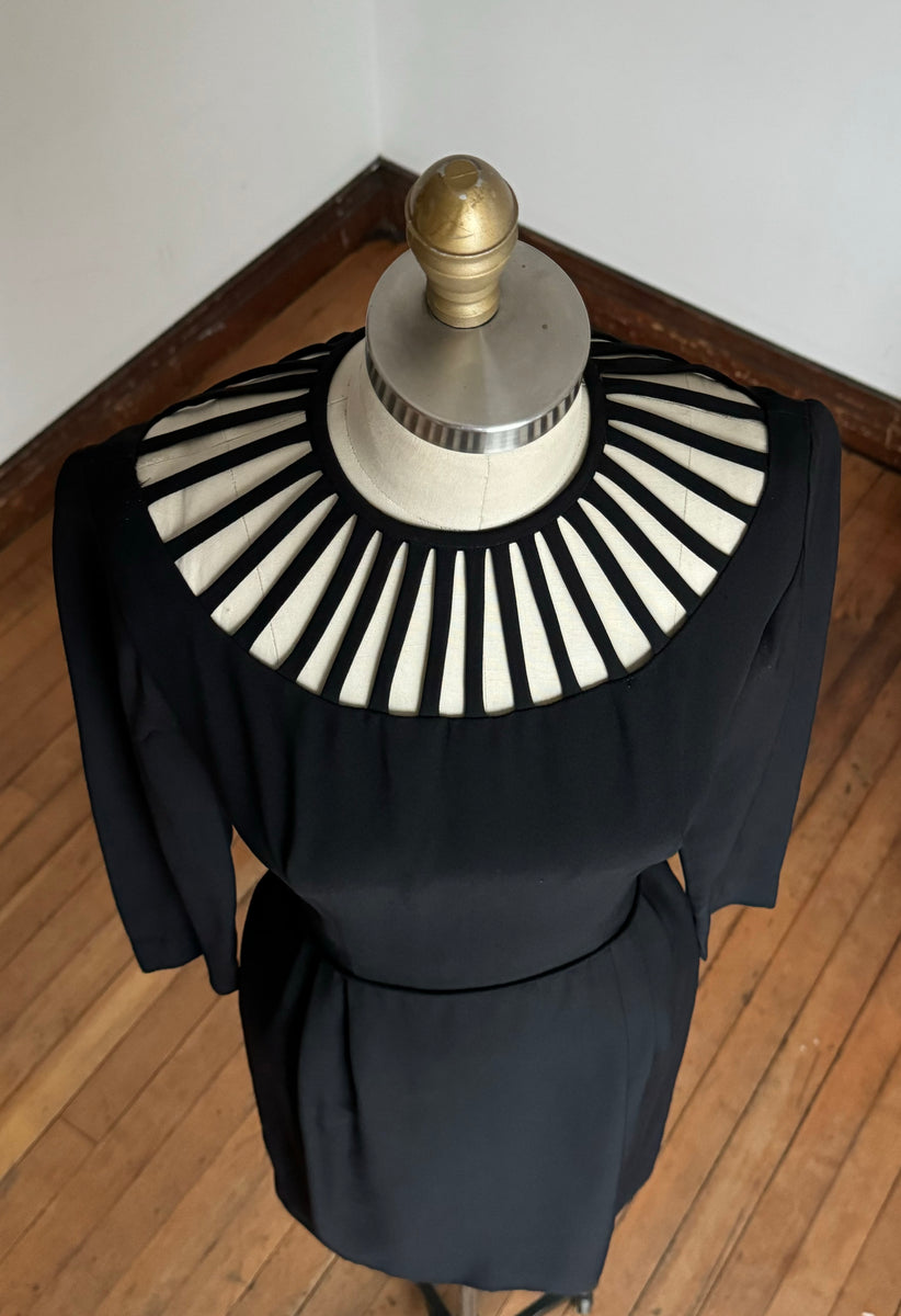 vintage 1960s cage neck dress {s} – Trunk of Dresses